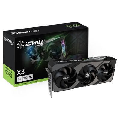 INNO3D graphics card GeForce RTX 5070 iChill X3 - 12 GB GDDR7 - Siewert ...